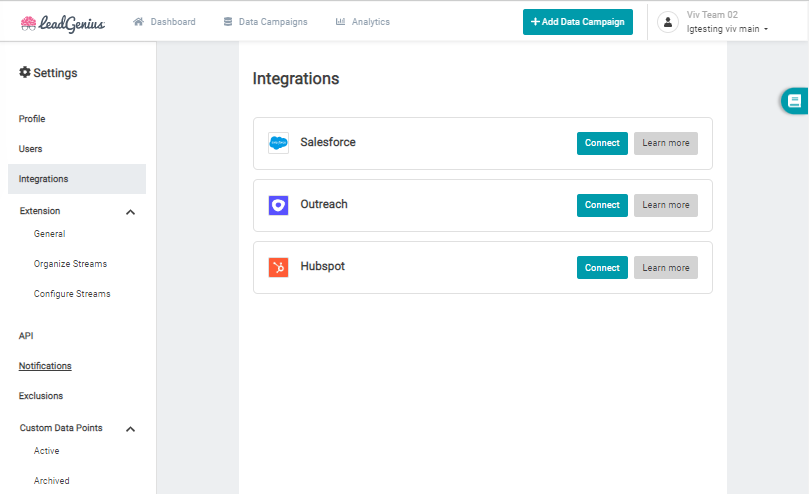 Connecting LeadGenius to Hubspot – LeadGenius