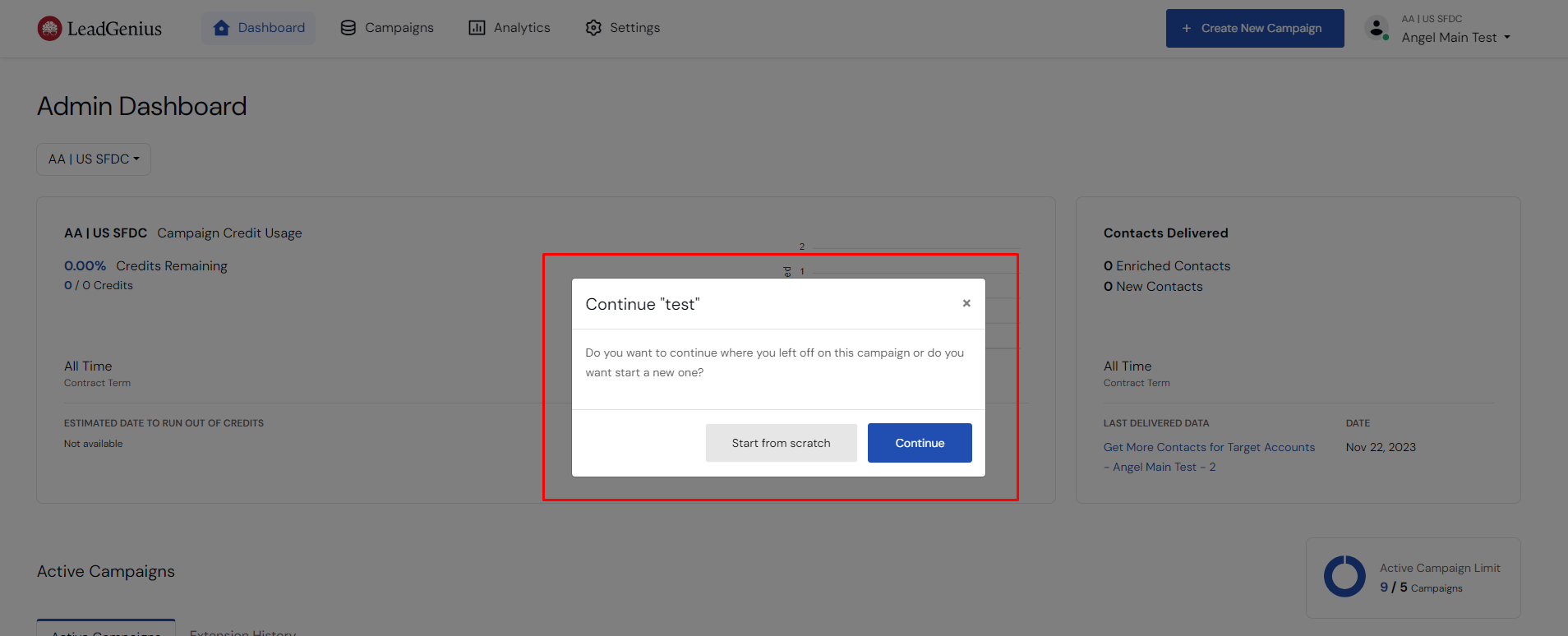 How to Create Data Campaign Using CSV File – LeadGenius